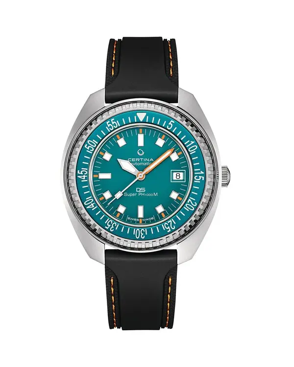 CERTINA Ds Super Ph1000m Stc Watch, 44mm - Blue