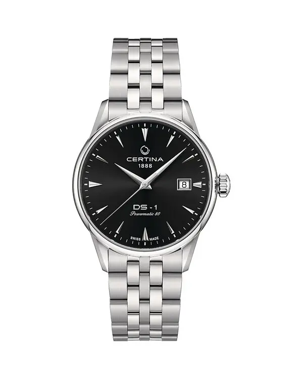 CERTINA Ds-1 38mm Watch - Black