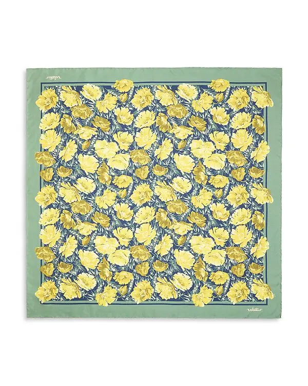 Valentino Garavani Foulard Silk Scarf - Blue Multi