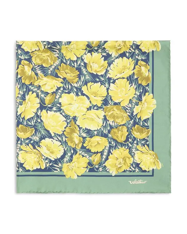 Valentino Garavani Foulard Silk Scarf - Blue Multi