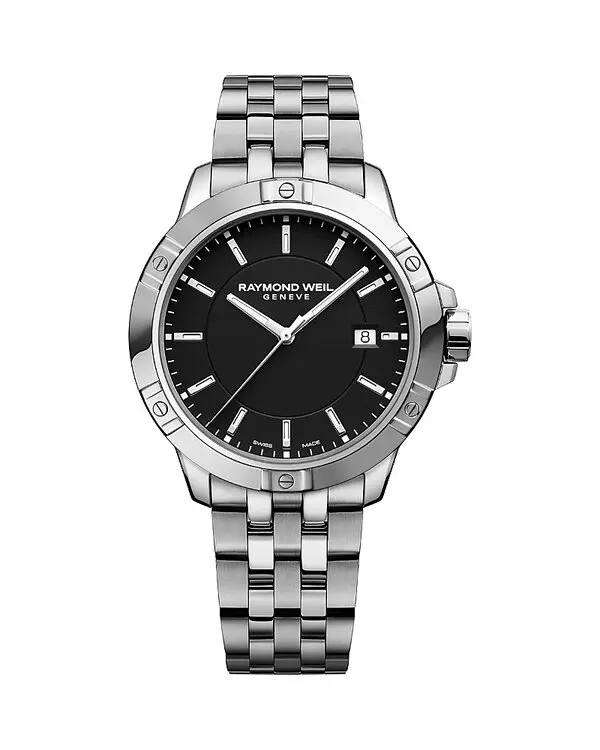 RAYMOND WEIL Tango Classic Quartz Bracelet Watch, 41mm - Silver/black