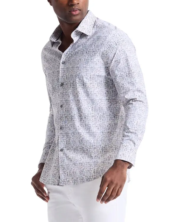 Robert Graham Hammersmith Abstract Pattern Knit Shirt