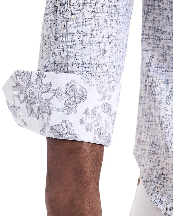 Robert Graham Hammersmith Abstract Pattern Knit Shirt