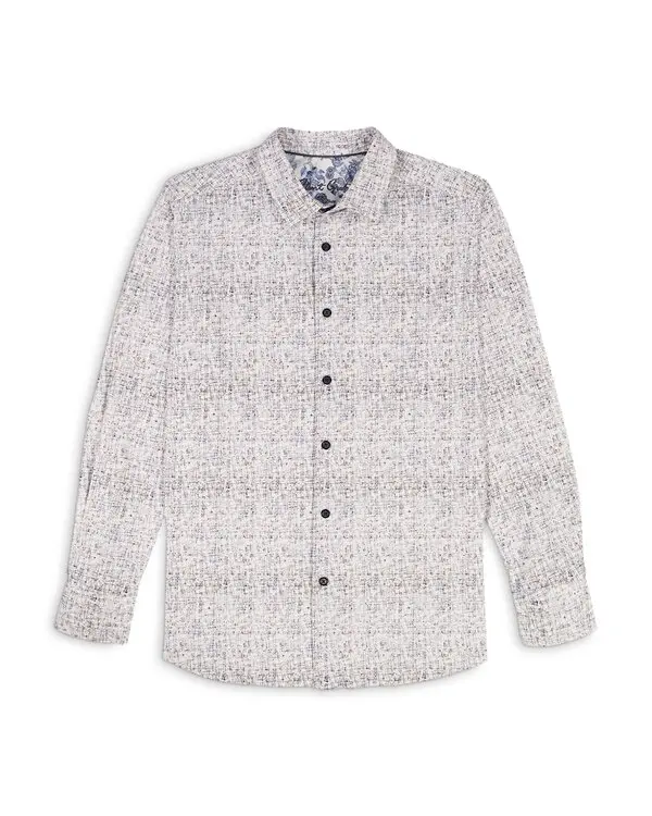Robert Graham Hammersmith Abstract Pattern Knit Shirt