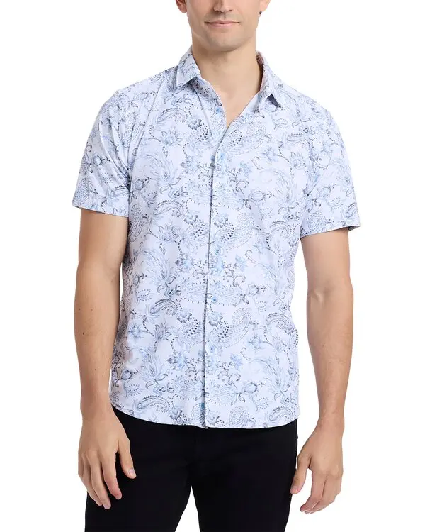 Robert Graham Bascobel Short Sleeve Knit Shirt
