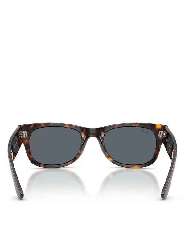 Ray-ban Mega Wayfarer Ii Square Sunglasses, 52mm - Havana/blue