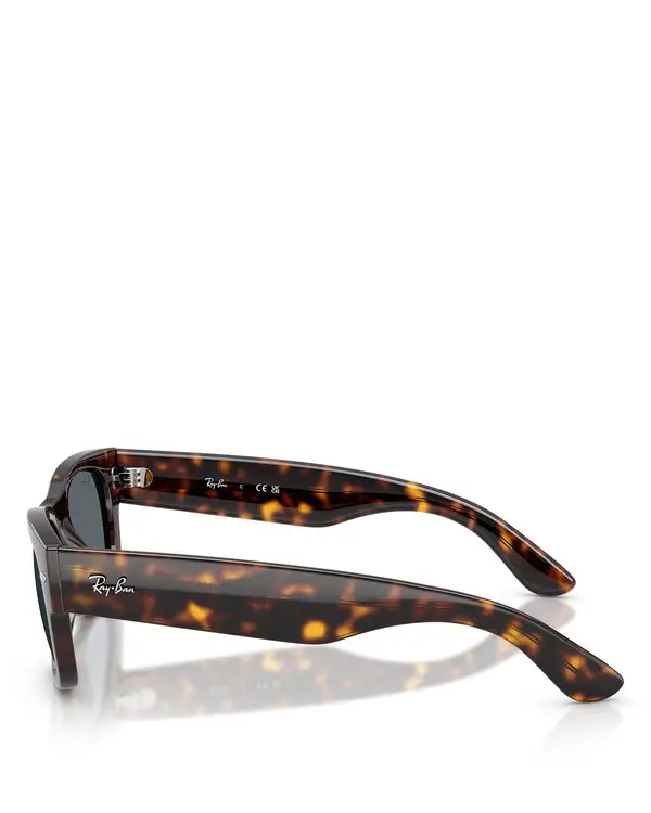 Ray-ban Mega Wayfarer Ii Square Sunglasses, 52mm - Havana/blue