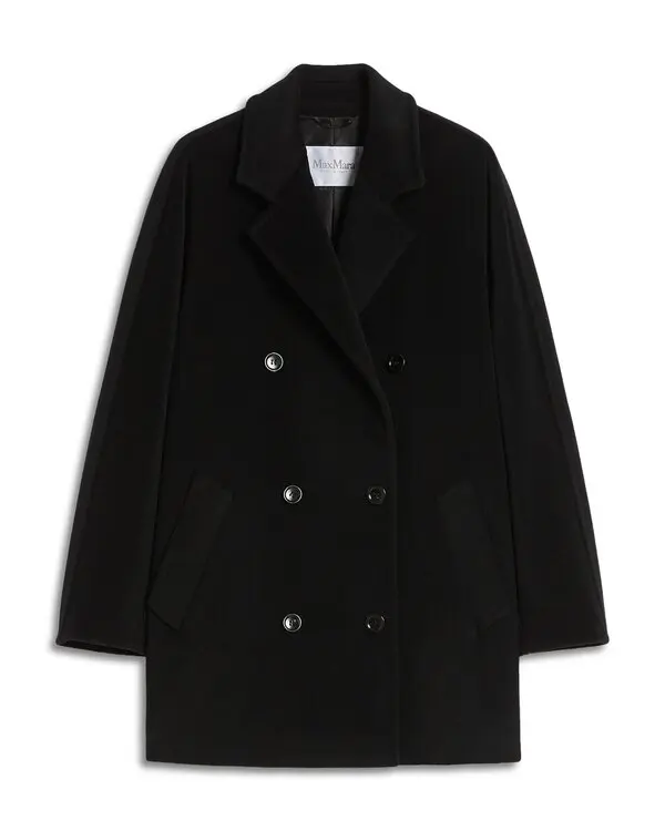 Max Mara Rebus Short Coat - Black