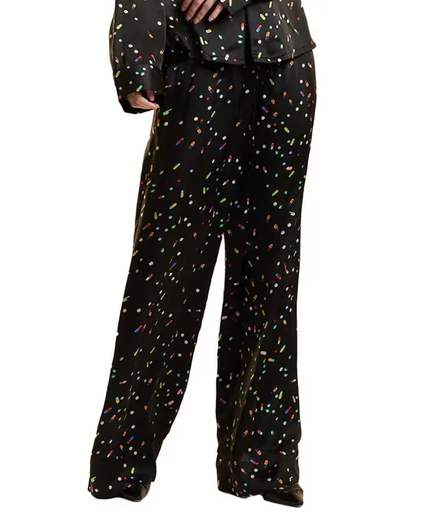 Cynthia Rowley Pill Print Pajama Pants