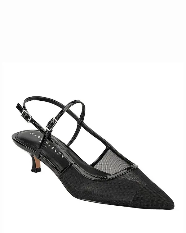 MARC FISHER LTD. Ceddy Pointed Pumps - Black
