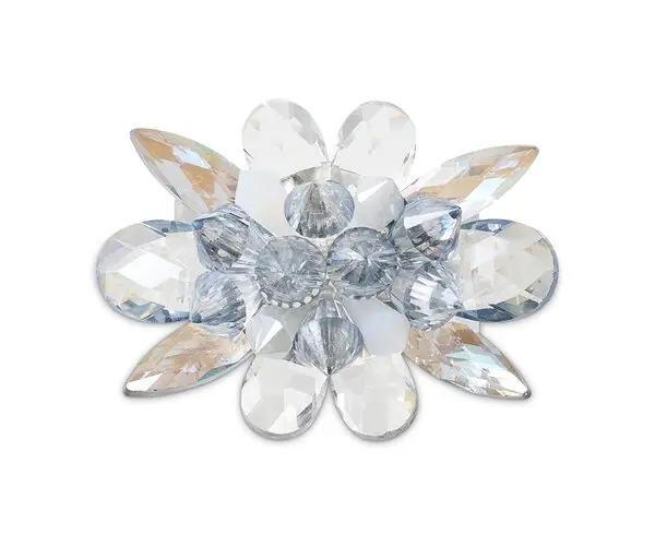 KIM SEYBERT Spectra Napkin Ring, Set Of 4 - Glacier Blue