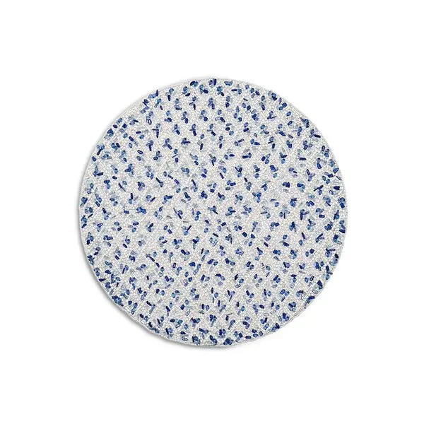 KIM SEYBERT Rush Placemat - White/blue