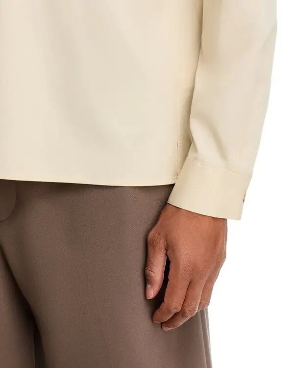 FRAME Double Pocket Overshirt - Light Beige