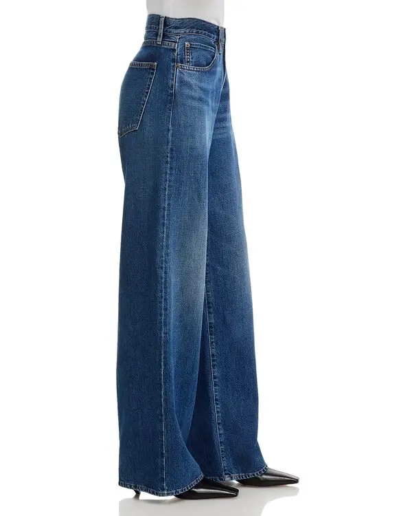 FRAME The Off Duty Stroll High-rise Jeans - Garda