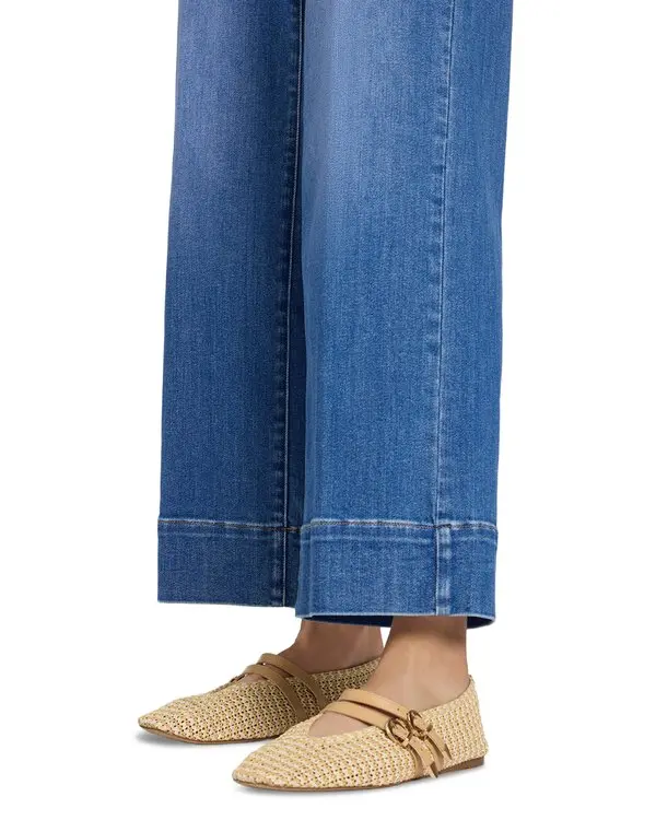 NYDJ Teresa High-rise Wide Leg Ankle Jeans