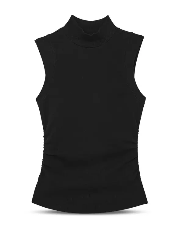 REISS Simone Sleeveless High Neck Top