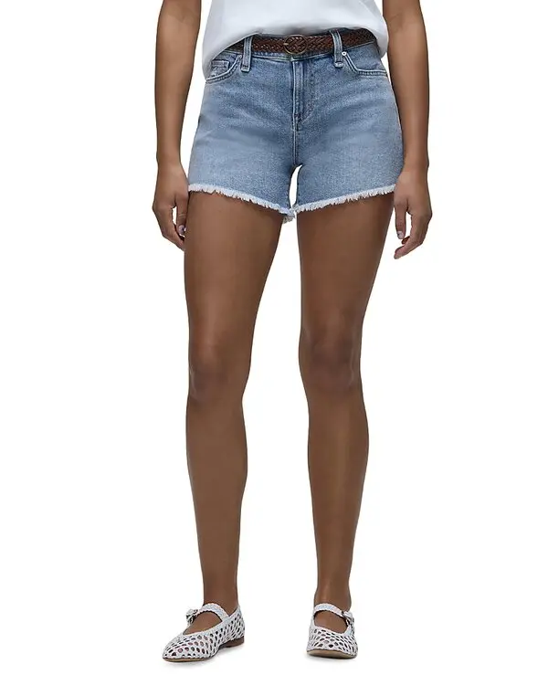Hudson Jeans Gemma Mid-rise Denim Shorts - Delight