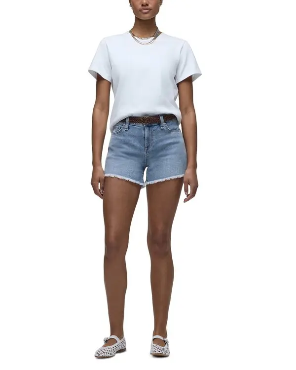 Hudson Jeans Gemma Mid-rise Denim Shorts - Delight