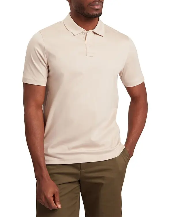 Ted Baker London Connall Soft Touch Polo Shirt - Light Grey
