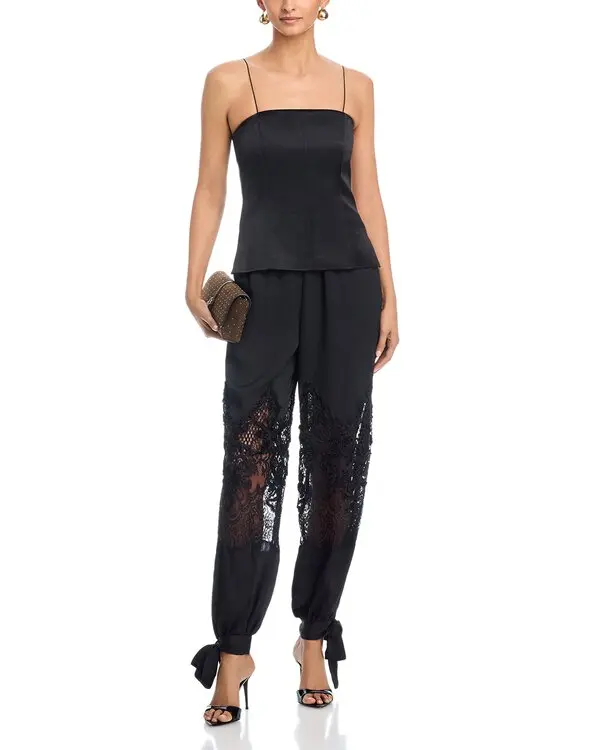 Kobi Halperin Corrine Lace Inset Pants