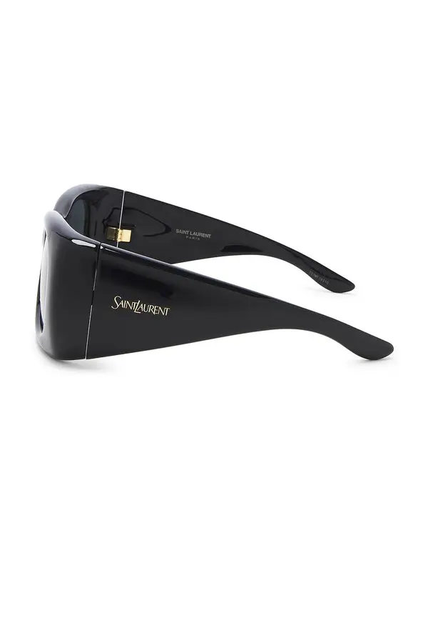 Saint Laurent Howl Oversize Sunglasses - Black