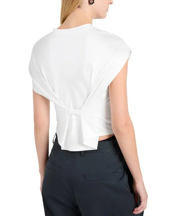 Proenza Schouler White Label Reeva Cropped Tee