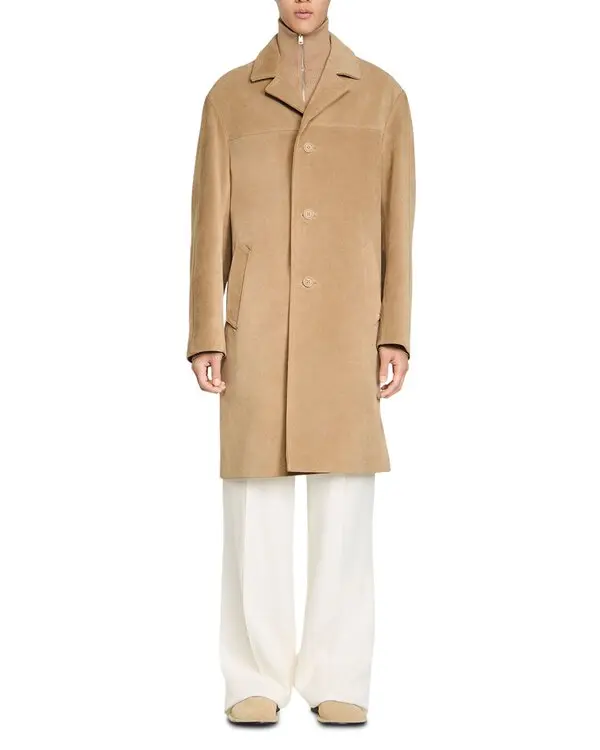 Sandro Calvin Trench Coat - Cappucino