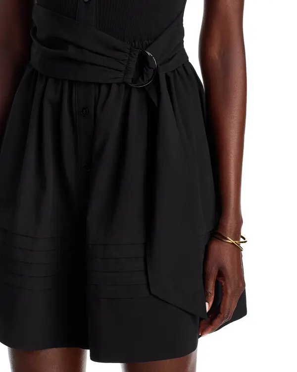 Ramy Brook Orla Shirtdress - Black