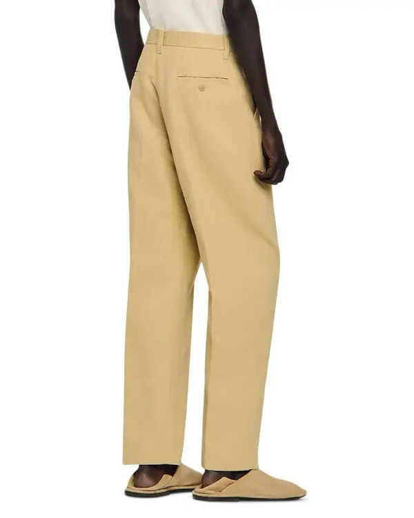 Sandro Gerard Wide Pleated Trousers
