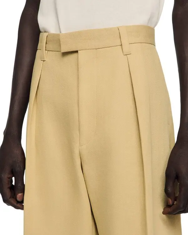Sandro Gerard Wide Pleated Trousers