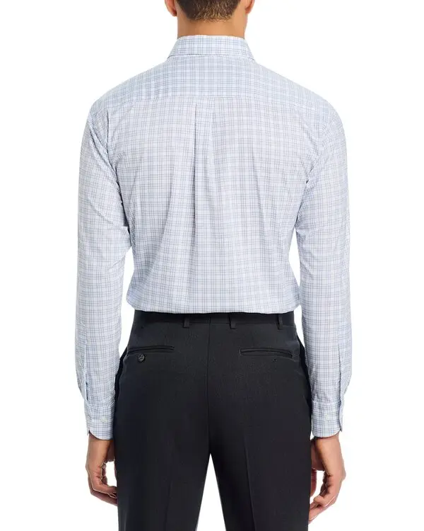 Peter Millar Douglas Crown Lite Cotton Stretch Classic Fit Sport Shirt - Gale Grey