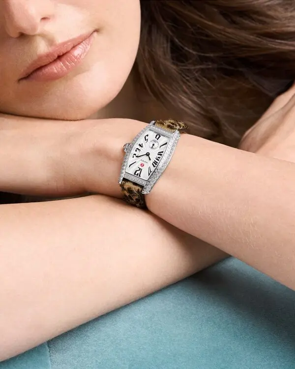 Michele Special Edition Coquette Watch, 23mm X 40mm
