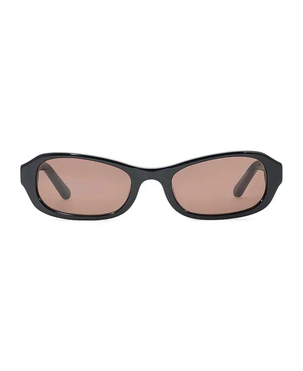 HEAVEN MAYHEM Margaux Sunglasses - Black/brown Lens