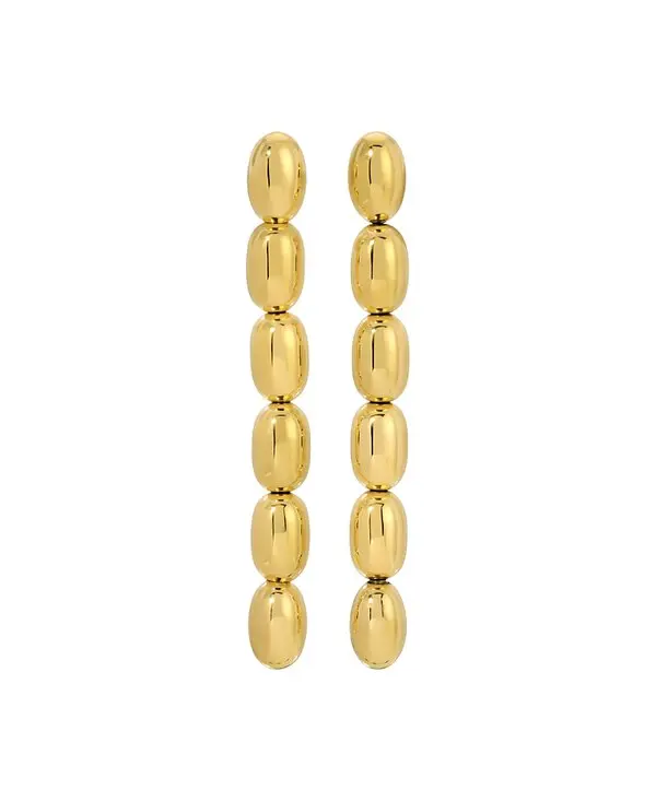 HEAVEN MAYHEM Edith Drop Earrings - Gold