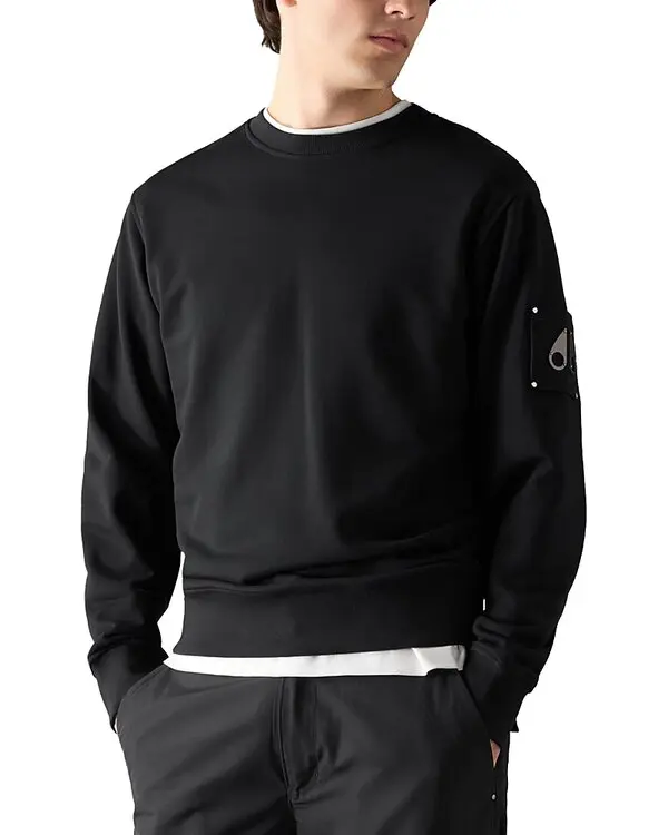 Moose Knuckles Hartsfield Crewneck Sweatshirt - Black