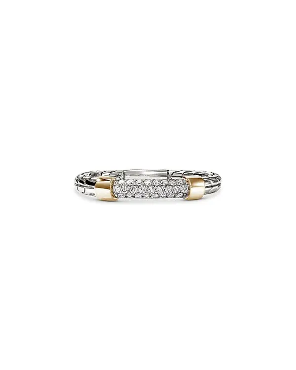 John Hardy Jh Essentials Diamond Band - Silver