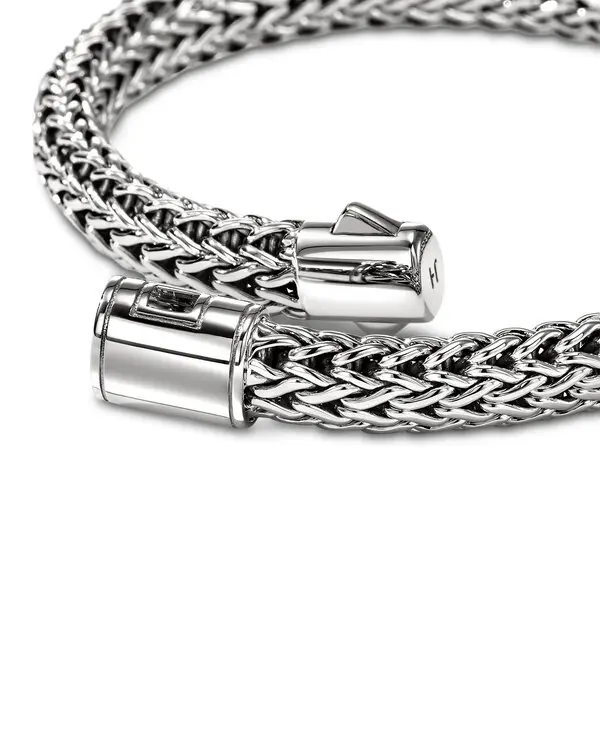 John Hardy Icon Woven Chain Link Bracelet - Silver