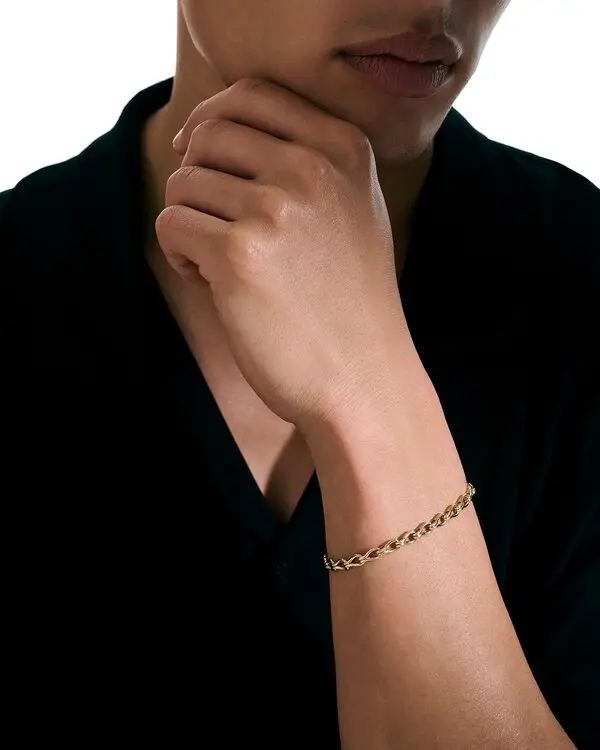 John Hardy 14k Yellow Surf Chain Bracelet