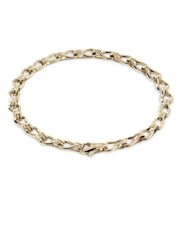 John Hardy 14k Yellow Surf Chain Bracelet
