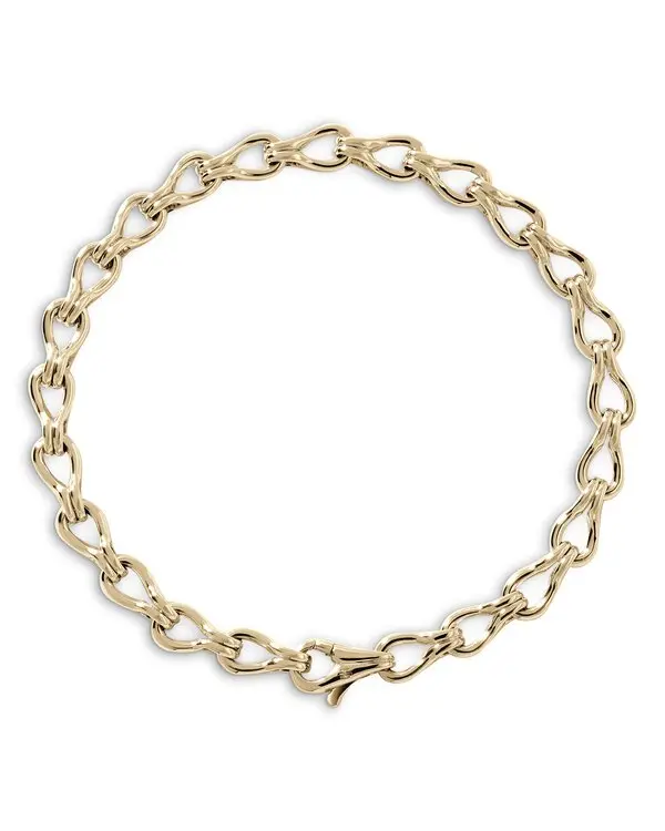 John Hardy 14k Yellow Surf Chain Bracelet