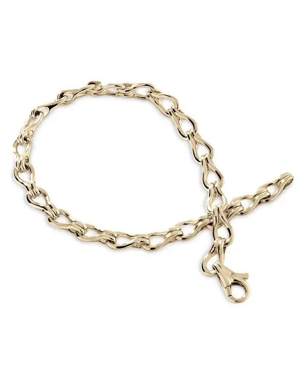 John Hardy 14k Yellow Surf Chain Bracelet