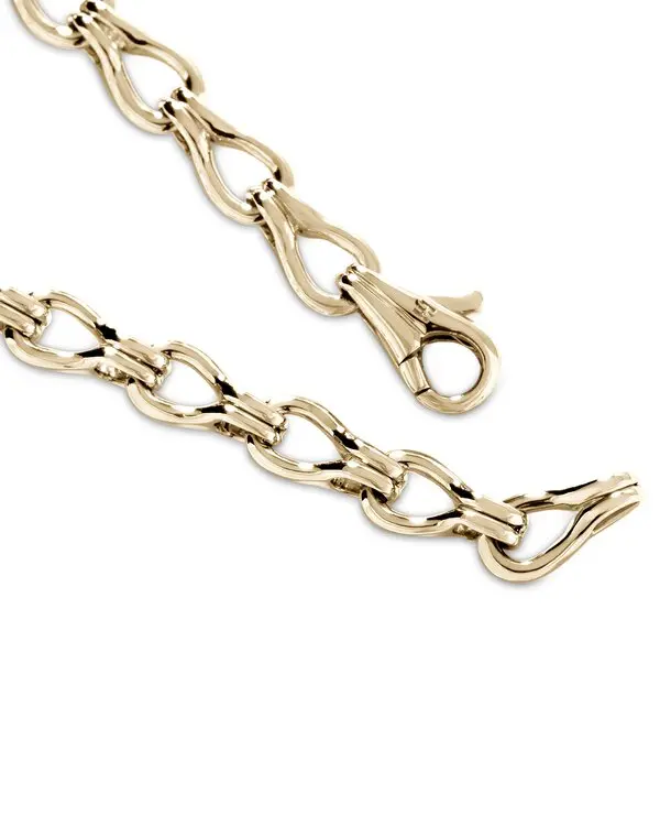 John Hardy 14k Yellow Surf Chain Bracelet