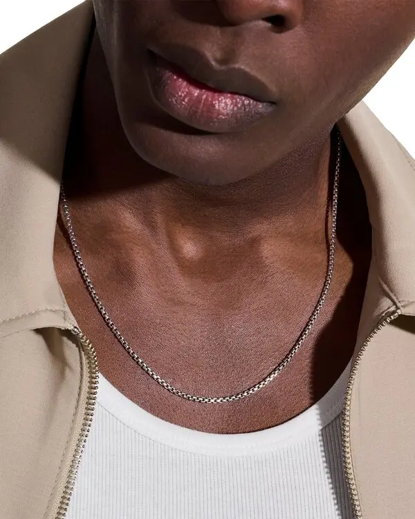 John Hardy Sterling Chain Necklace - Silver