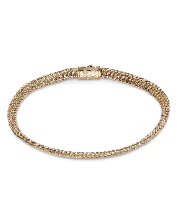 John Hardy 14k Yellow Icon Woven Bracelet - Gold