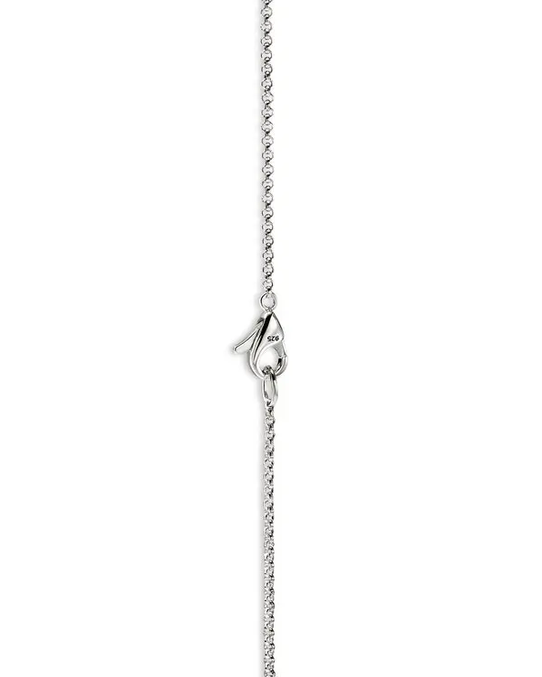 John Hardy Sterling Cross Chain Link Bracelet - Silver