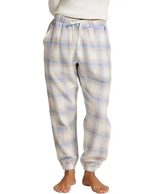 Hunkemoller Flannel Pyjama Pants - Zen Blue