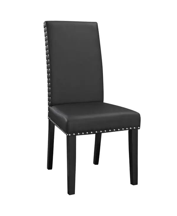MODWAY Parcel Vinyl Dining Side Chair, Set Of 2