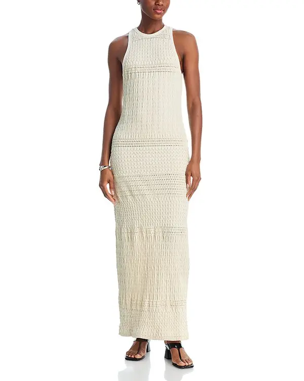 Nanushka Ainhoa Maxi Dress - Creme