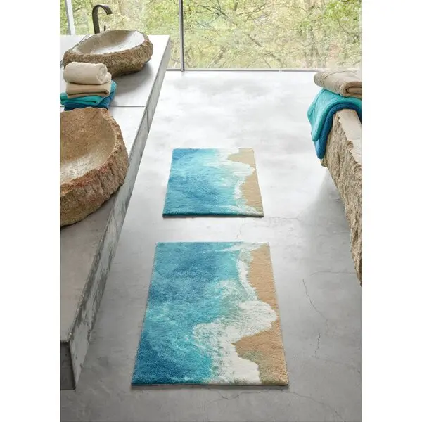 ABYSS & HABIDECOR Water Sea Bath Rug, 23 X 39 Exclusive