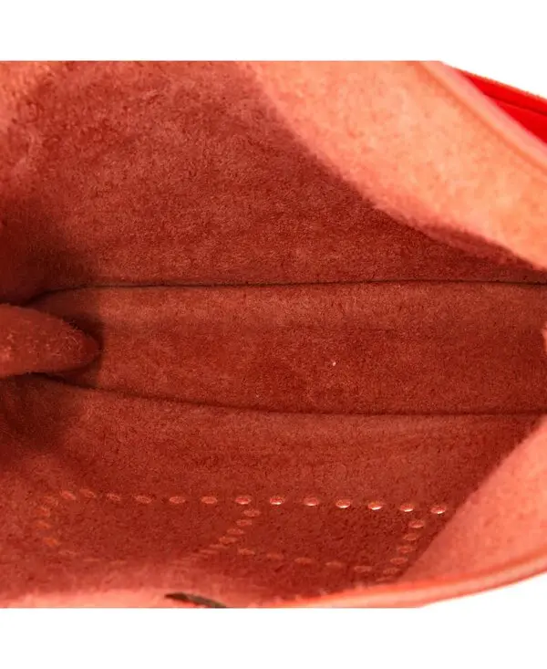 Hermès Pm Evelyne Iii Clemence Leather Bag - Pink